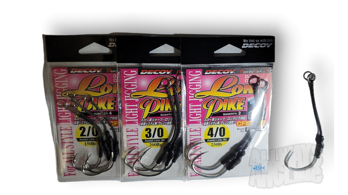 Decoy DJ-79 Middle Pike Jig Assist Hooks – Allways Angling