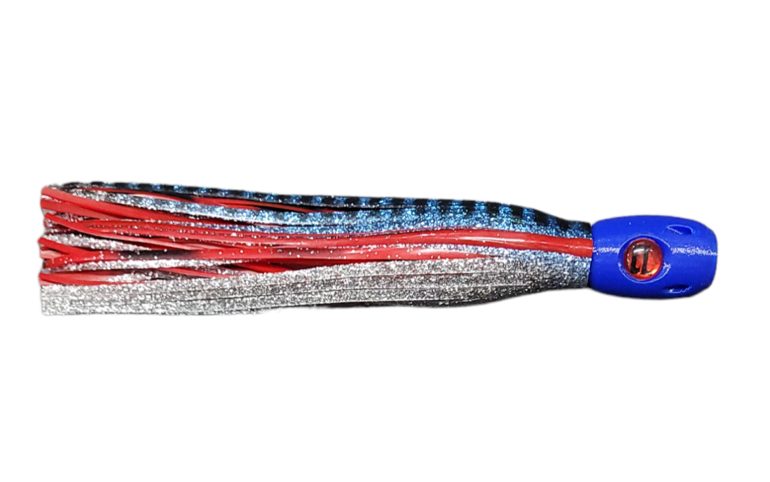 Colorato Lures 6" Mini Bait Tuna Skirt Blue Redbait – Allways Angling