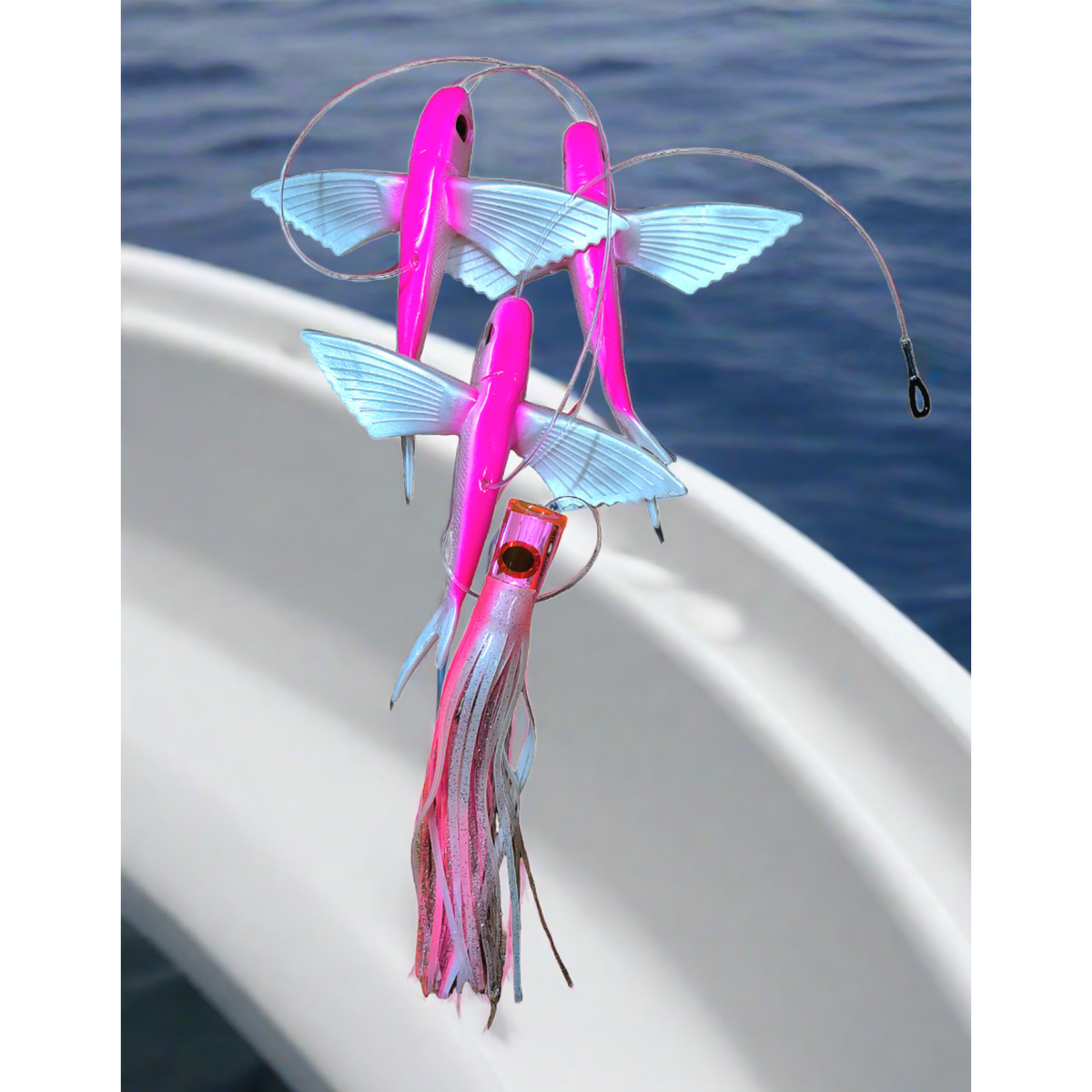 FATBOY FLYING FISH CHAIN TEASER - PINK – Allways Angling