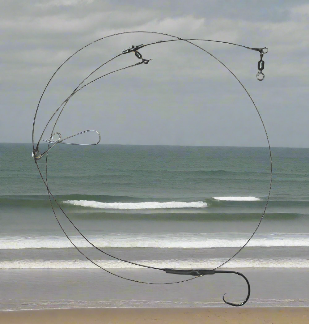 Sliding Heavy Duty Wire Surf Rig 8/0 – Allways Angling