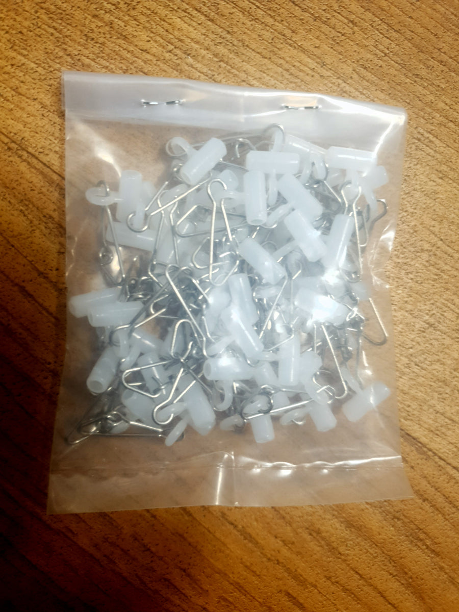 Slider Clips - Small 50pcs Bulk Pack – Allways Angling