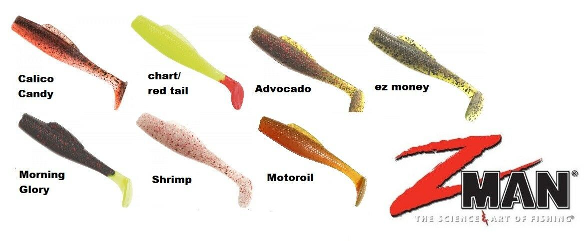 Zman 3 Minnowz Soft Plastics Allways Angling