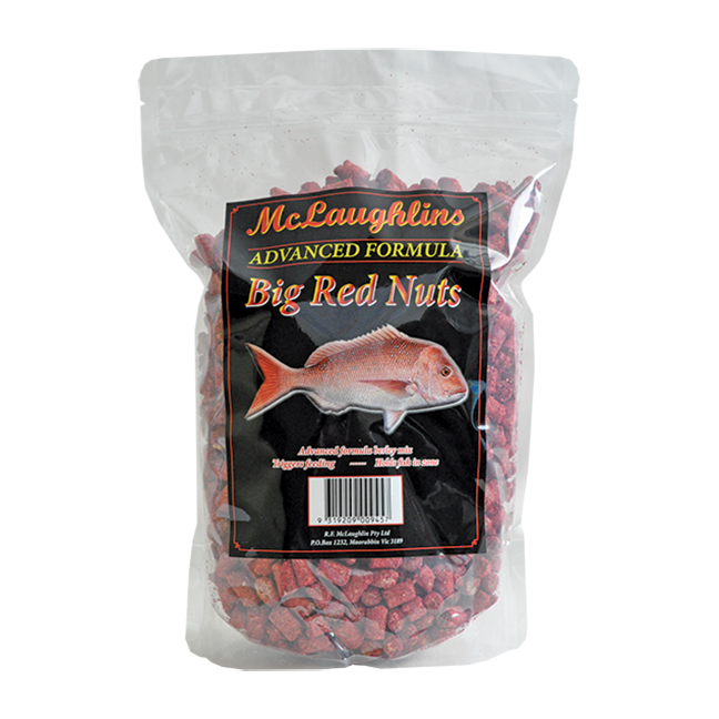 McLaughlin’s ‘Advanced Formula’ Big Red Nuts 1.5kg – Allways Angling